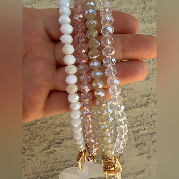 Accessories | Crystal Phone Charm Single Strand | Poshmark